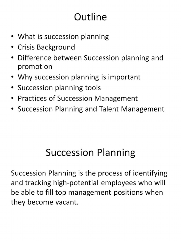 Succession Planning Overview and Tools | PDF | Career & Growth