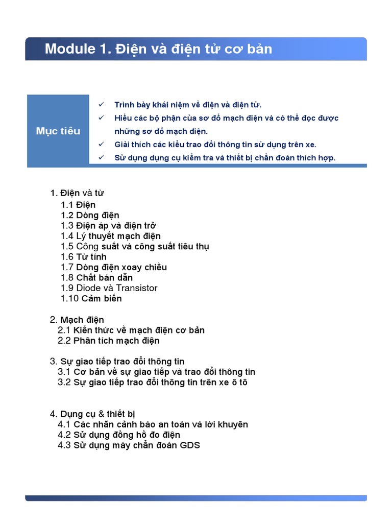 Dien Tu Co Ban | PDF