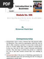 Lecture PPT Entrepreneurship | PDF | Entrepreneurship | Leadership