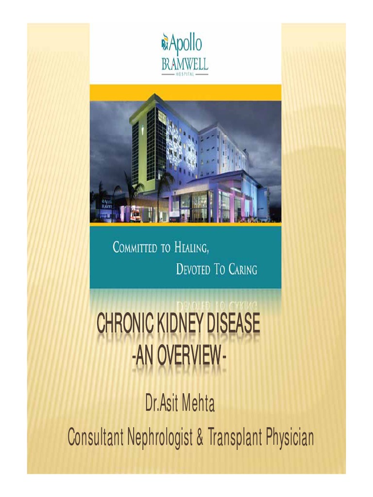 CKD Talk To Medical Update Group | PDF | Chronic Kidney Disease | Renal ...