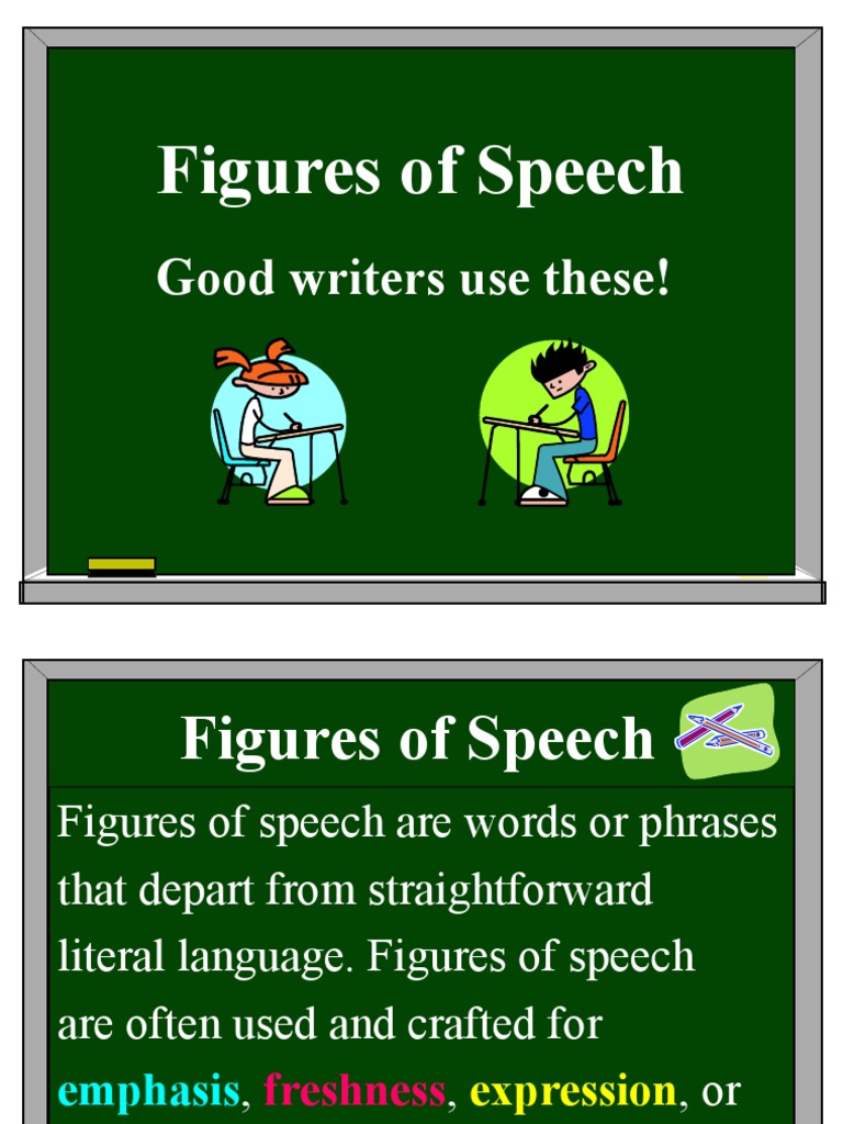 Figures of Speech: Good Writers Use These! | PDF | Poetic Devices ...