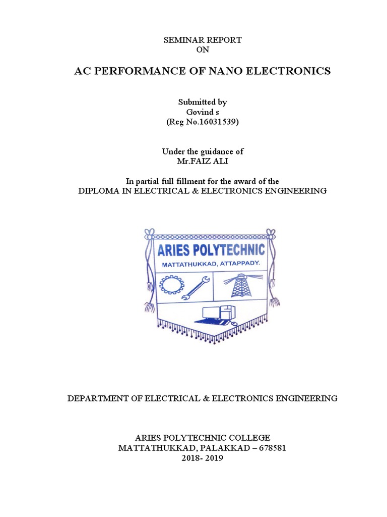 SEMINAR REPORT Certificates | PDF