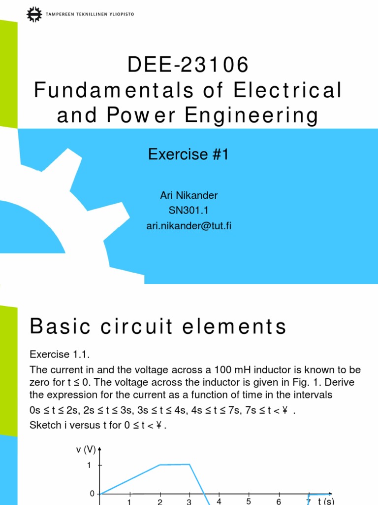 Exercise1 Solutions | PDF | Ac Power | Computer Engineering
