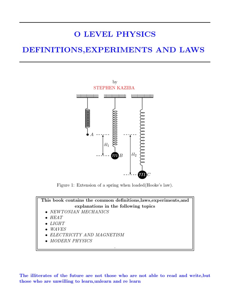 Physics Definitions, Laws and Principles | PDF | Radioactive Decay ...
