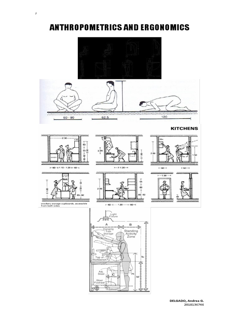 Anthropometrics and Ergonomics | PDF | Room | Buildings And Structures