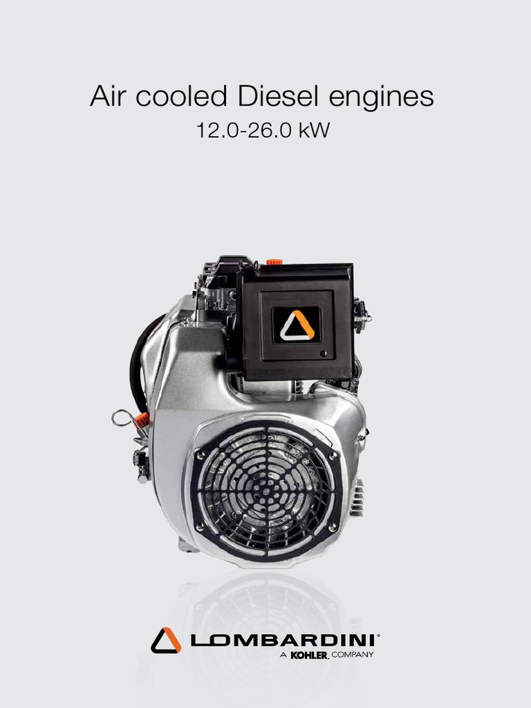 Lombardini 12LD477 Diesel Engine Specs | PDF | Engines | Horsepower