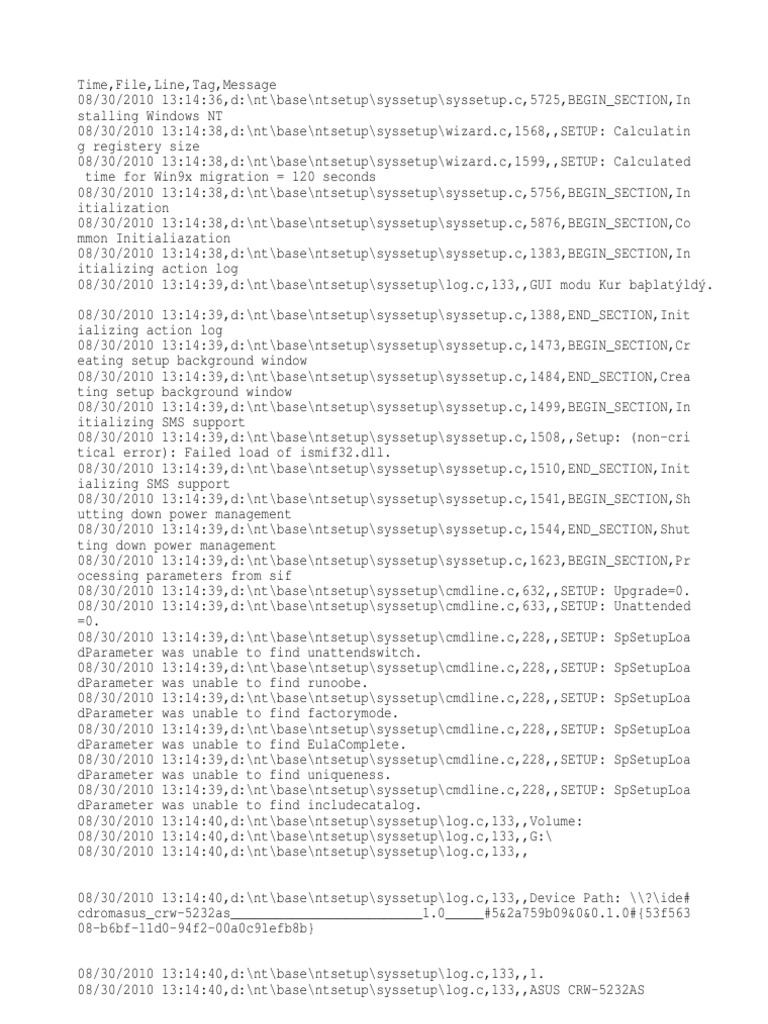 Setup Log | PDF | Utility Software | Computer Libraries