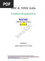MSME Certificate Exam Guide | PDF | Small And Medium Sized Enterprises ...