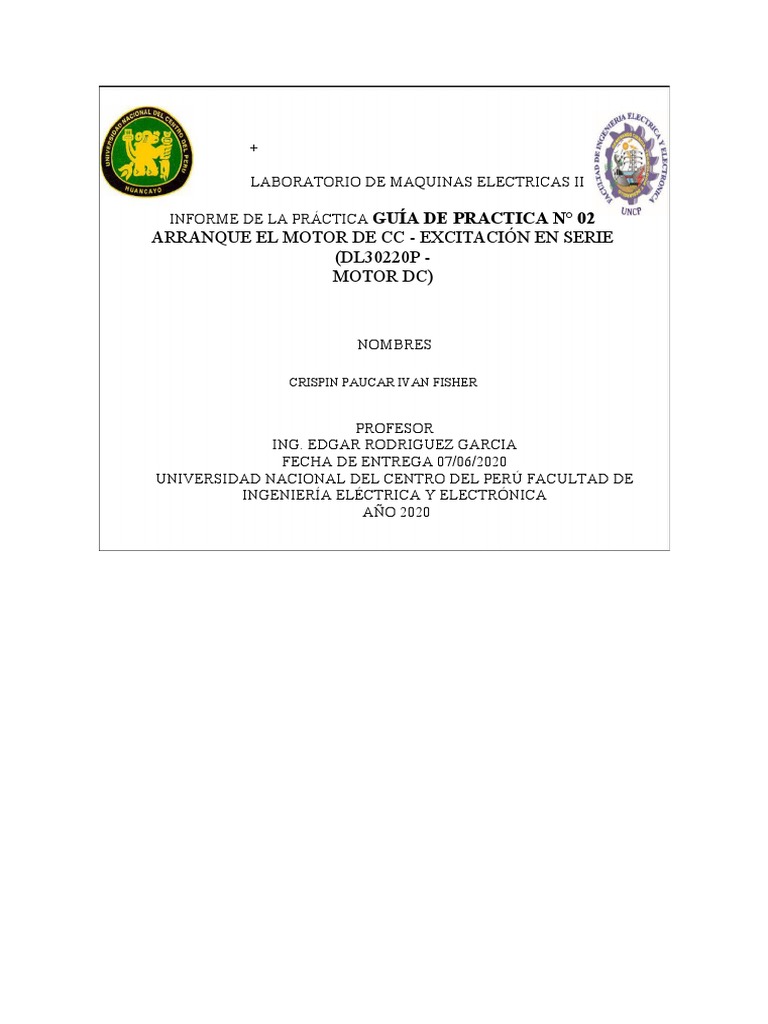 Laboratorio de Maquinas Electricas Ii 2 | PDF | Inductor | Corriente eléctrica