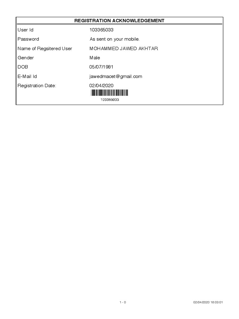 E District Rashan Card | PDF