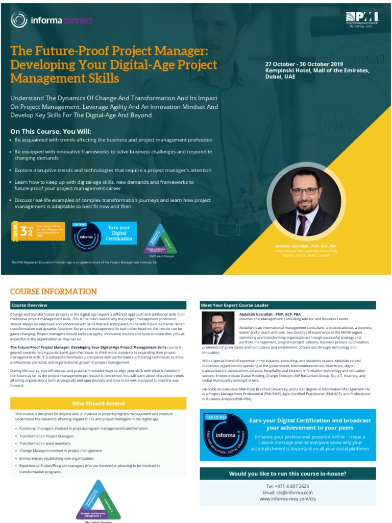 The Future-Proof Project Manager: Developing Your Digital-Age Project ...