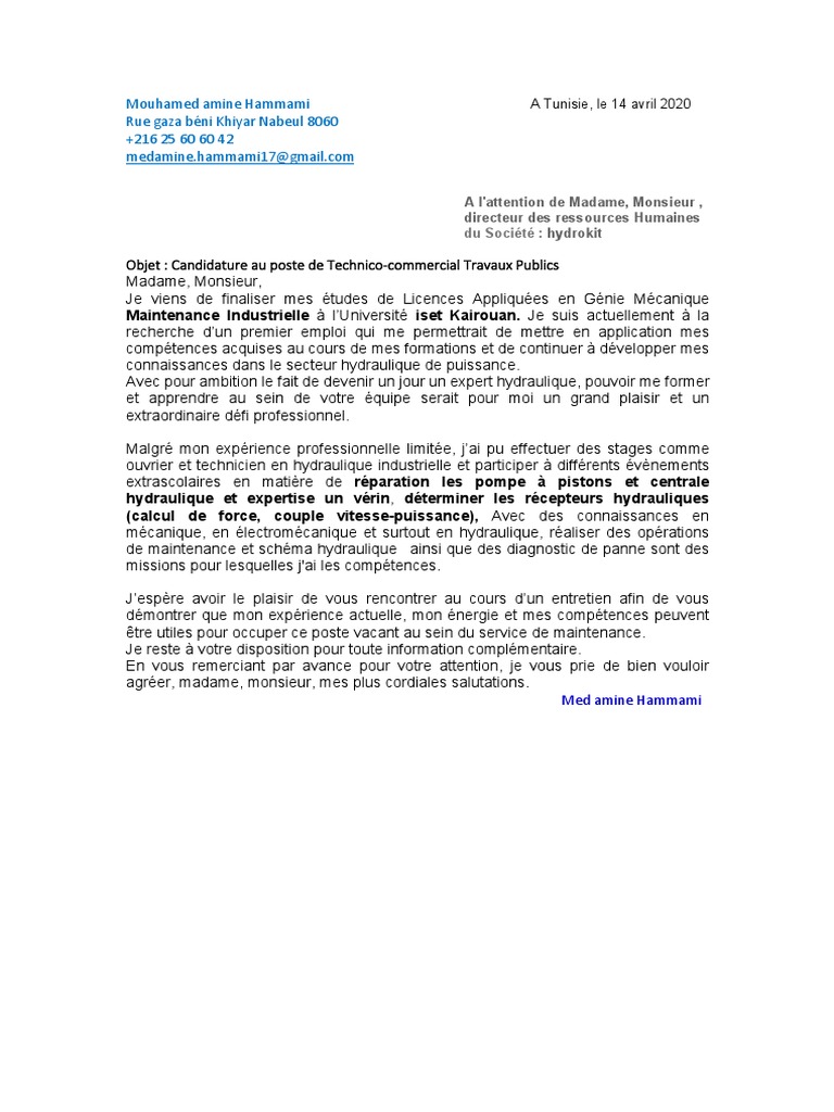 Letter Motivation PDF | PDF | Affaires | Ordinateurs Letter Motivation PDF | PDF | Affaires | Ordinateurs
