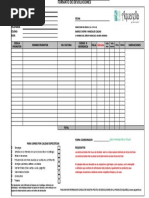 Bitácora de Entradas y Salidas de Almacén | PDF