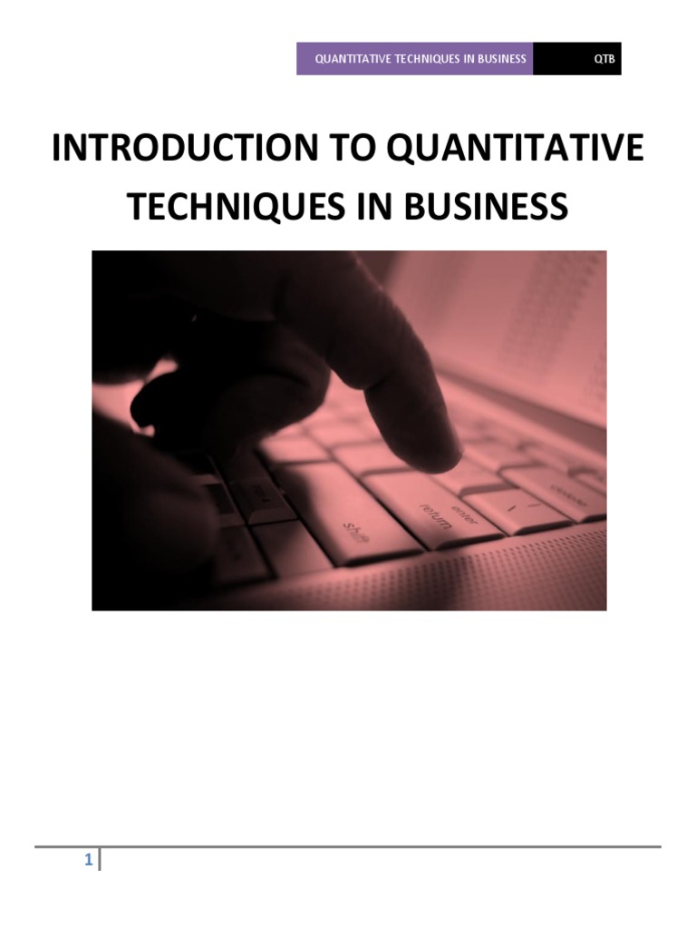 Study Pack QTB PDF | PDF | Spss | Survey Methodology