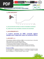 Triangulos_de_Magnitudes_MRU_MRUA | PDF
