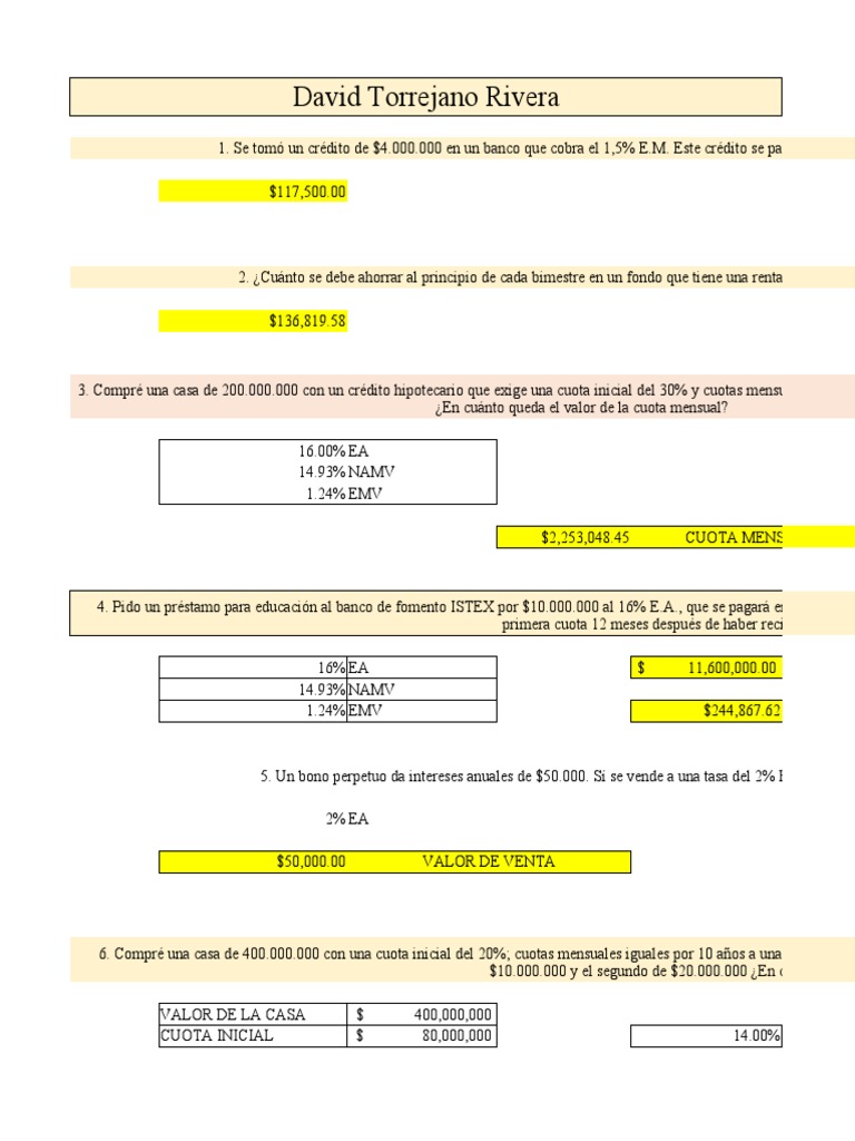 Capítulo 4 Matfin | PDF | Interés | Pagos