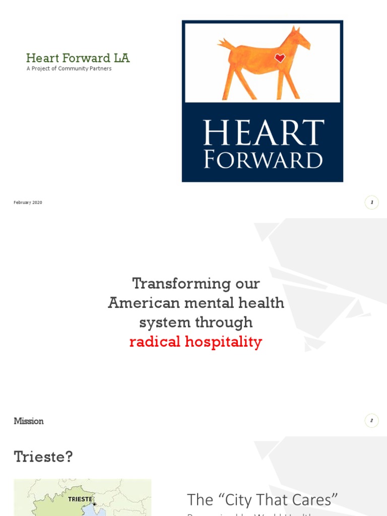 Heart Forward LA: An Introduction | PDF | Psychiatric Hospital | World ...