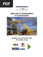 JCB Telehandler Safe Use Guidelines | PDF | Safety