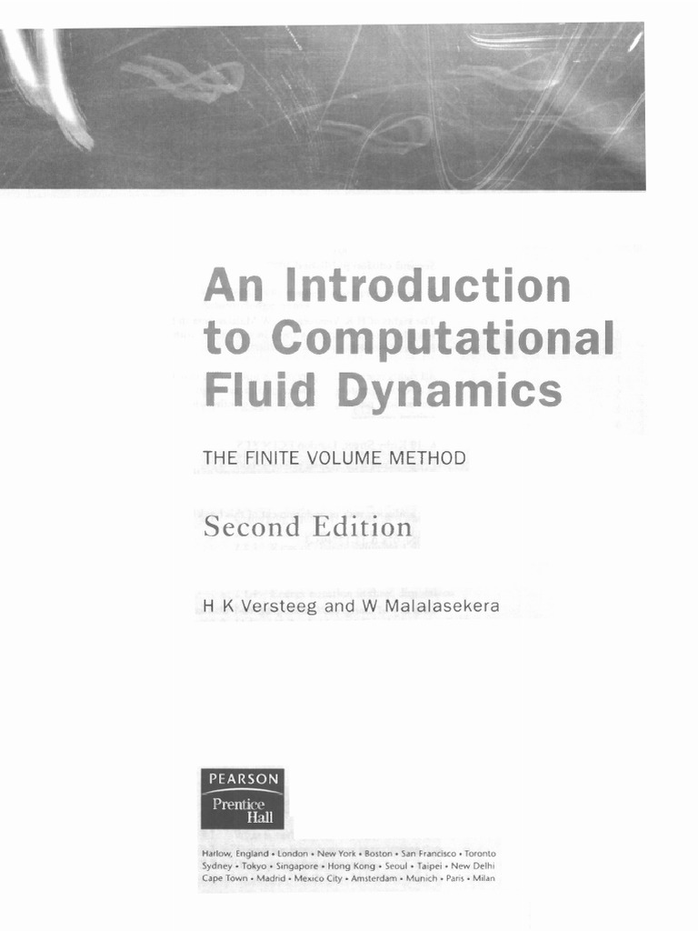 An Introduction To Computational Fluid Dynamits: Second Edition | PDF ...