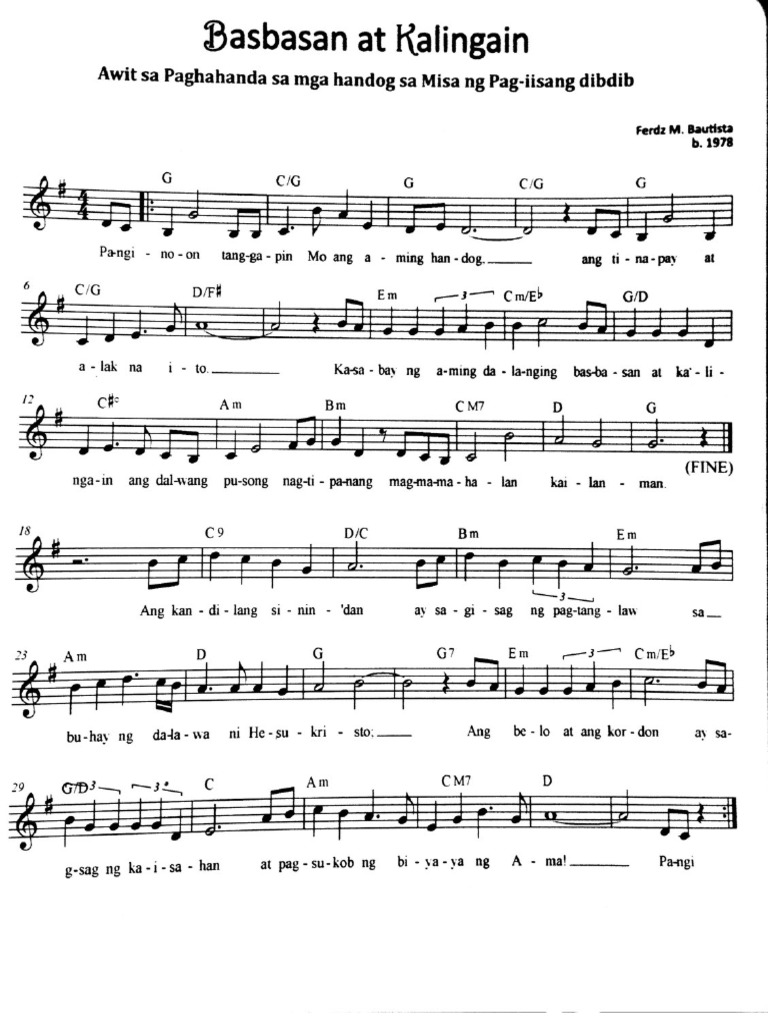 Basbasan at Kalingain | PDF