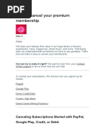 Deleting Your Scribd Account - Scribd Help Center | PDF | Scribd | Subscription Business Model