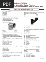 Plumbing Mathematics Reference Sheet | PDF | Area | Gallon