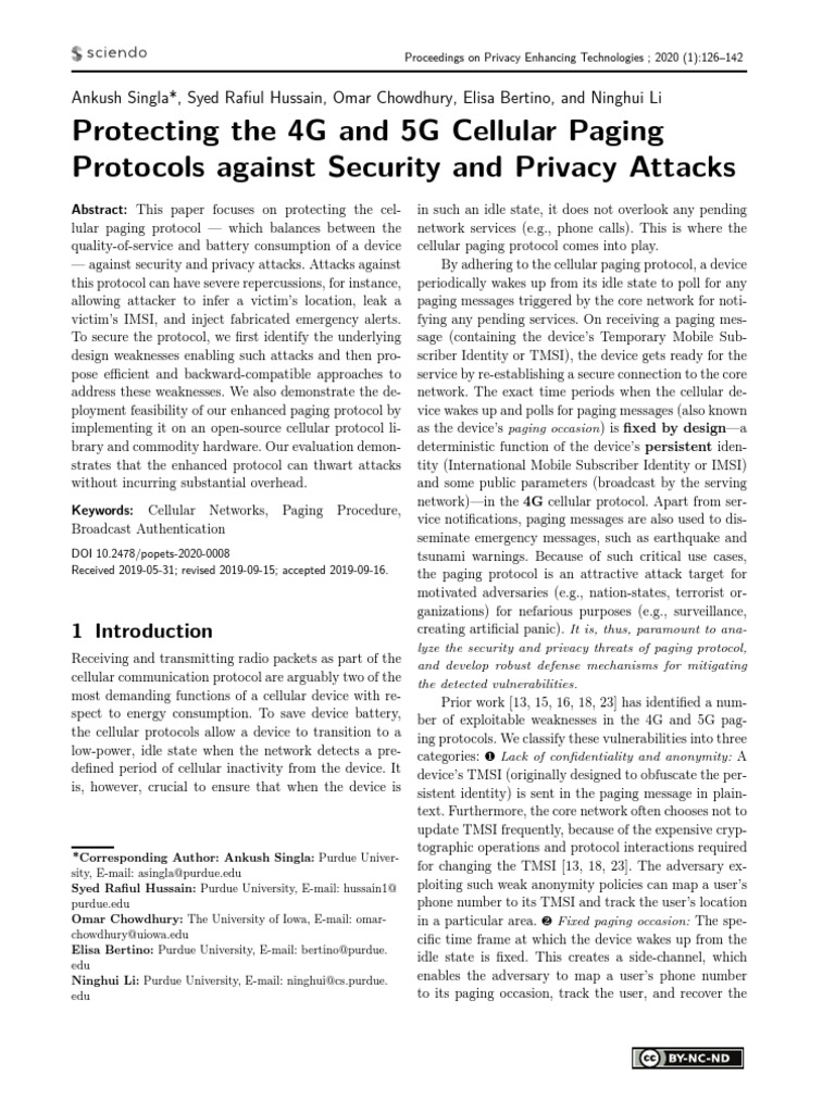 4G and 5G Cellular Hacking PDF | PDF | Computer Network ...