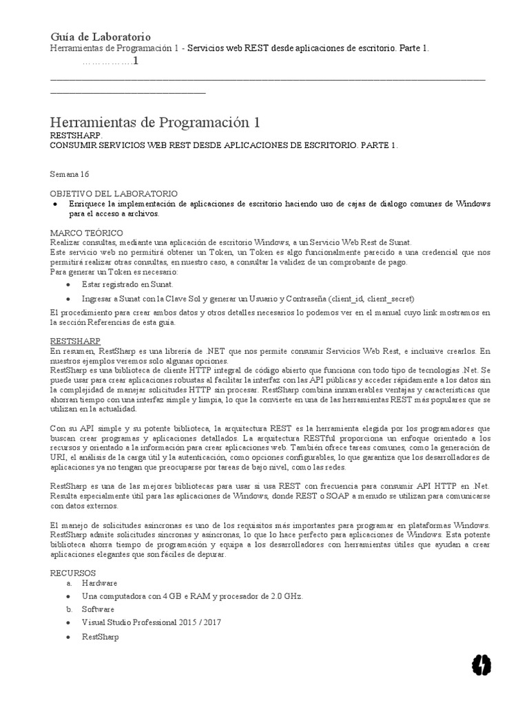 S16 - Servicios Web REST Desde Aplicaciones de Escritorio (Parte 1 ...