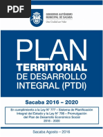 Distritos Cbba - Sacaba | PDF