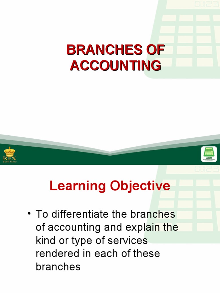 2 Branches of Accounting | PDF | Accounting | Audit