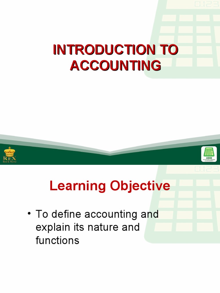 Introduction to Accounting Basics | PDF | Accounting | Economies