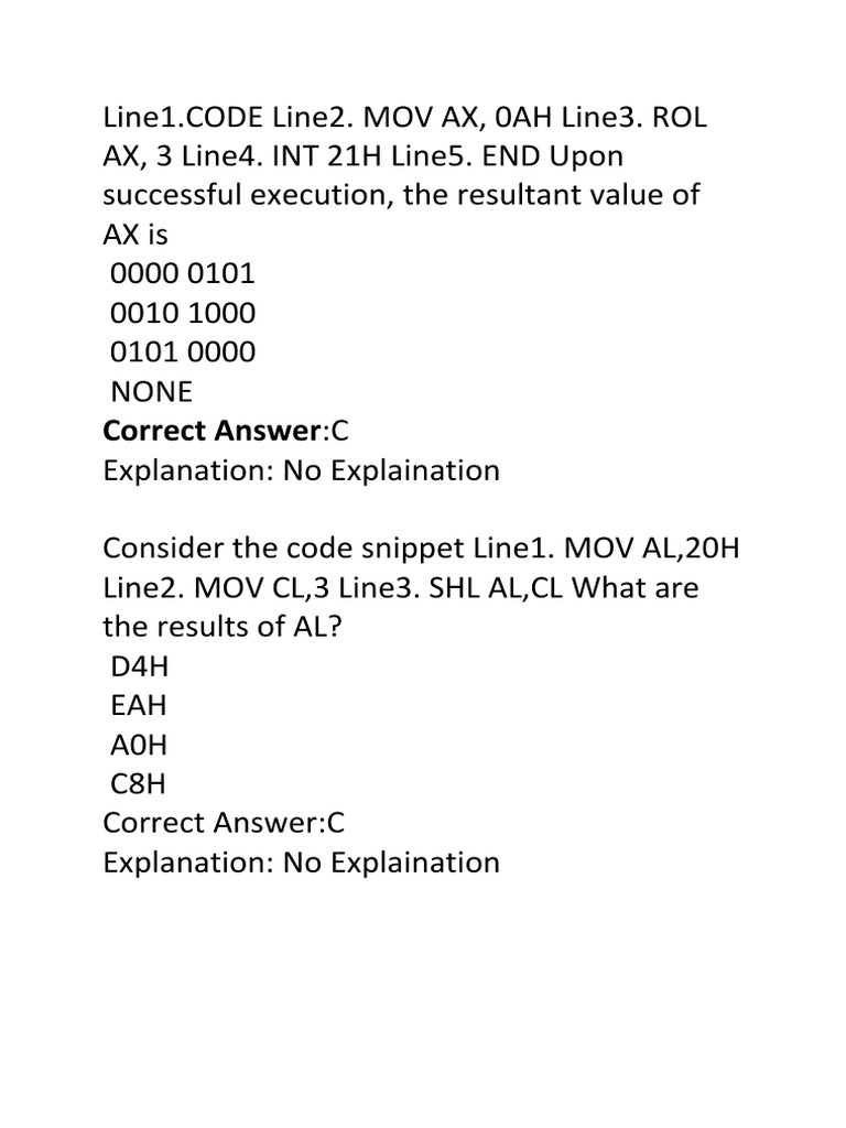 8086 Assembly Language Fundamentals | PDF | Central Processing Unit | Electronics