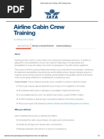 Essential Cabin Crew Vocabulary | PDF | Airliner | Flight Attendant
