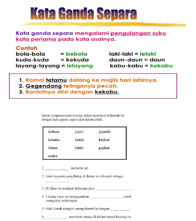 Kata Ganda Separa | PDF