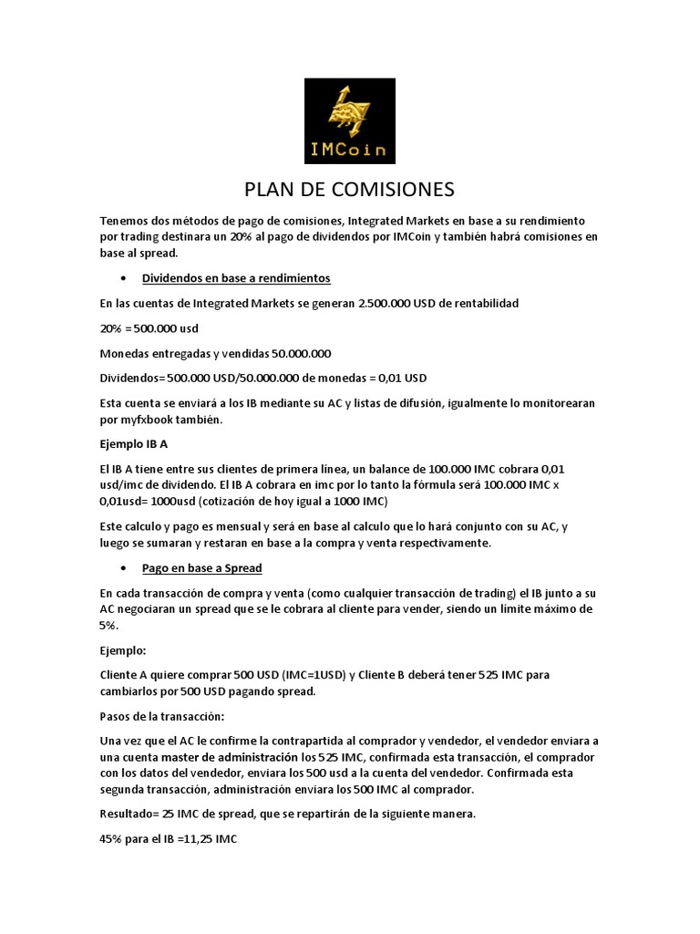 Plan de Comisiones | PDF