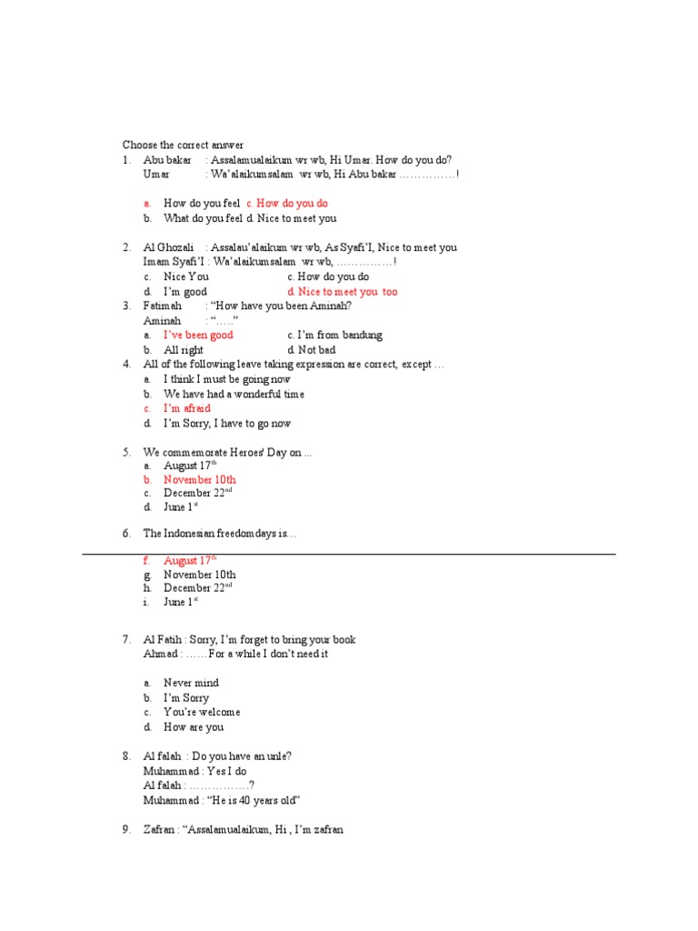 A. C. How Do You Do | PDF | Semitic Words And Phrases | Islamic Branches