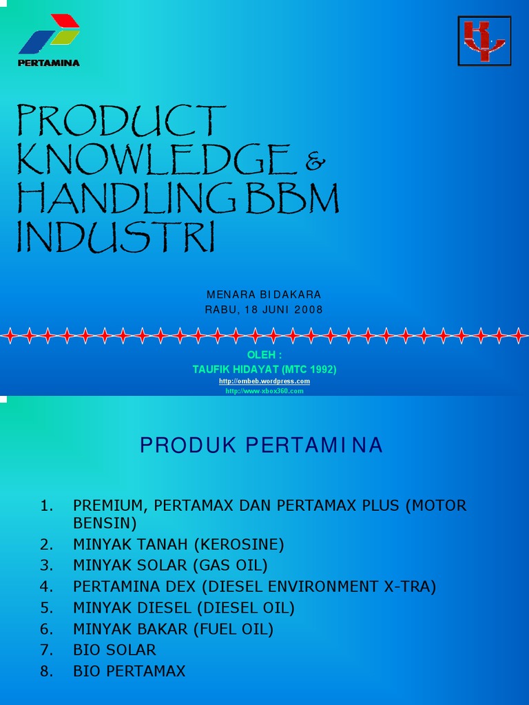 Pertamina Product Knowledge | PDF