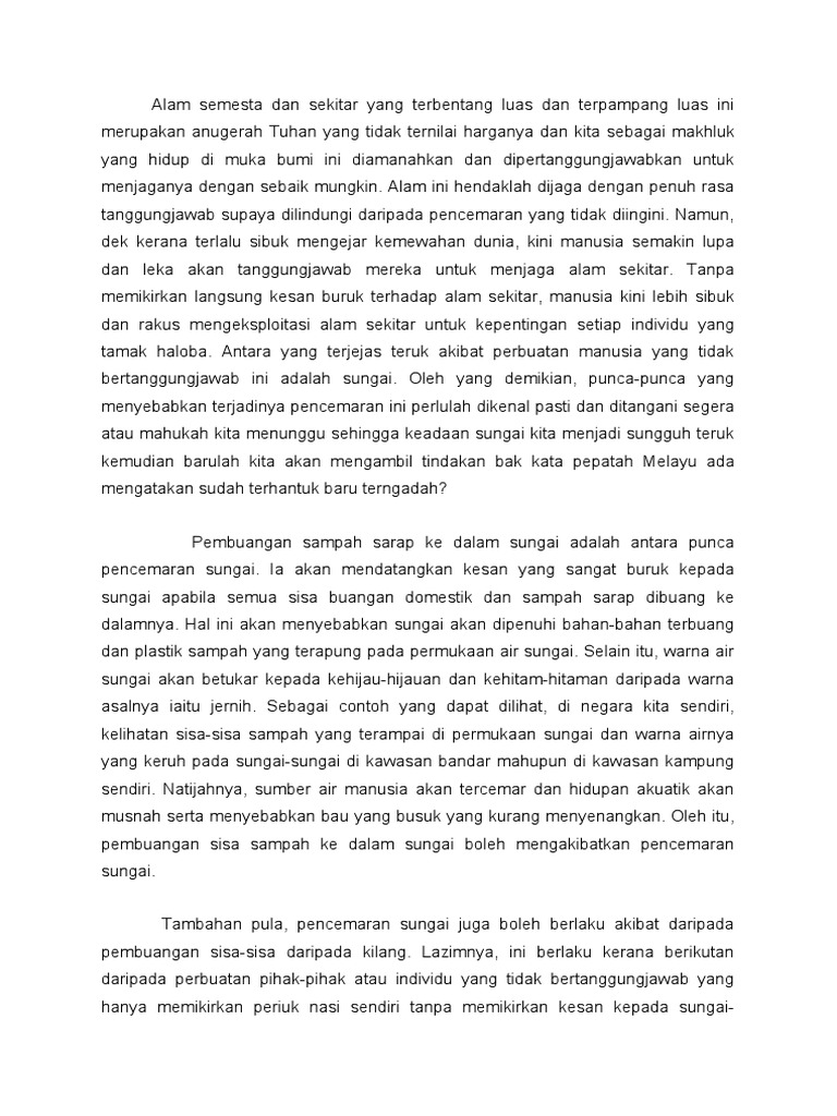 Alam semesta dan sekitar yang terbentang luas dan terpampang luas ini ...