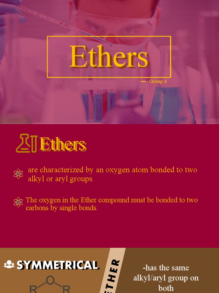 Ether Chemistry Basics | PDF | Chemical Compounds | Organic Compounds
