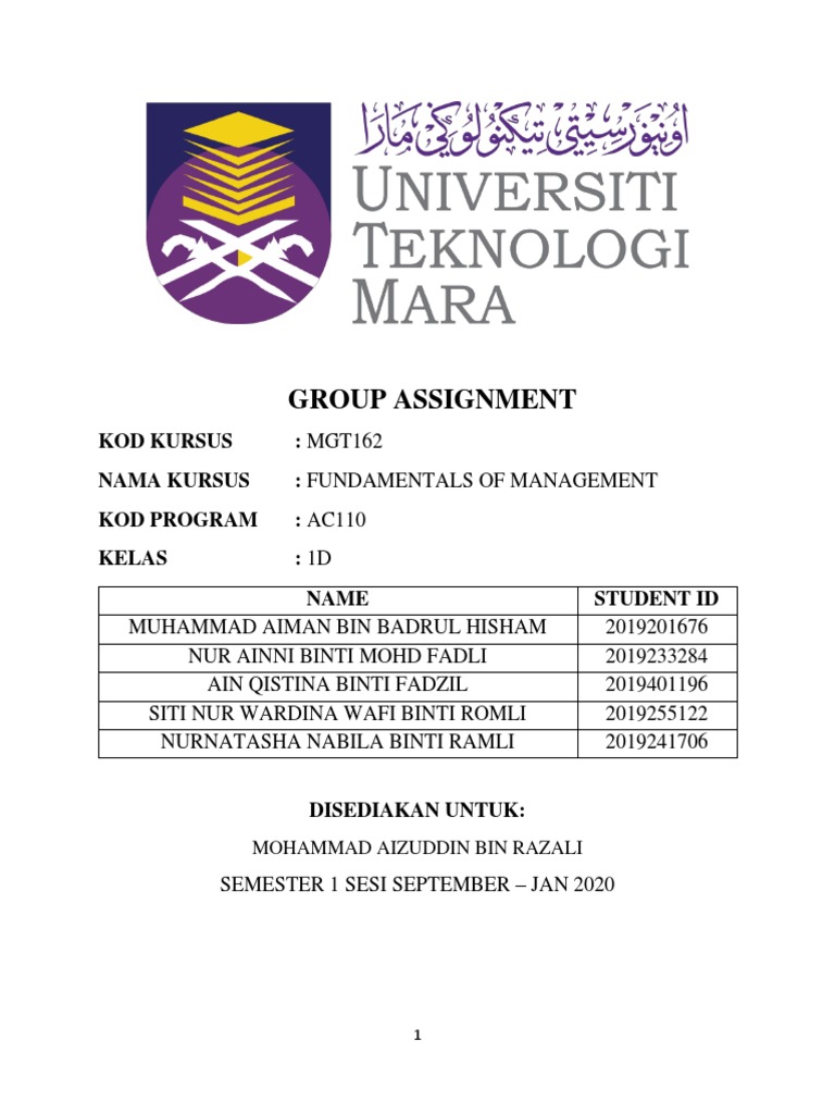 Assignment MGT162 | PDF | Motivation | Motivational