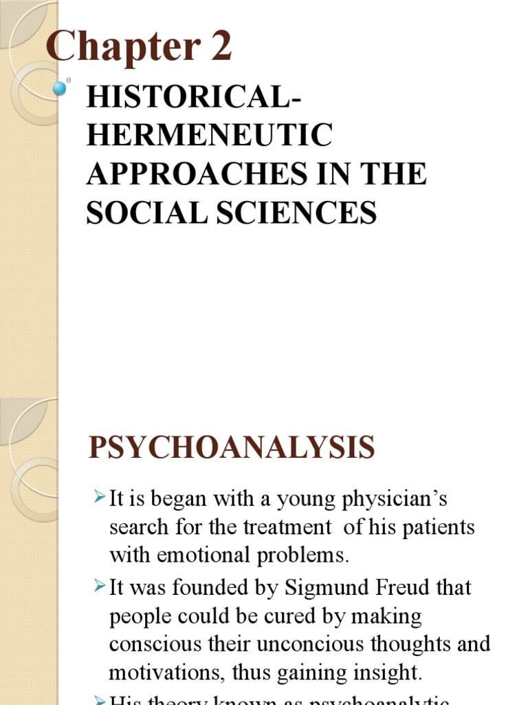 Chapter 2-Diss | PDF | Id | Phenomenology (Philosophy)