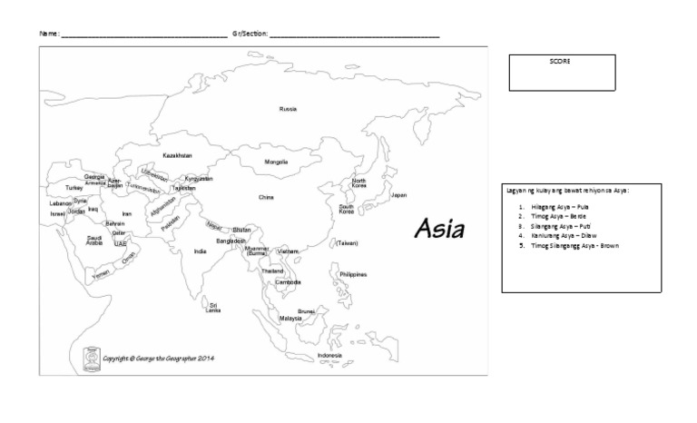 Blank Map | PDF