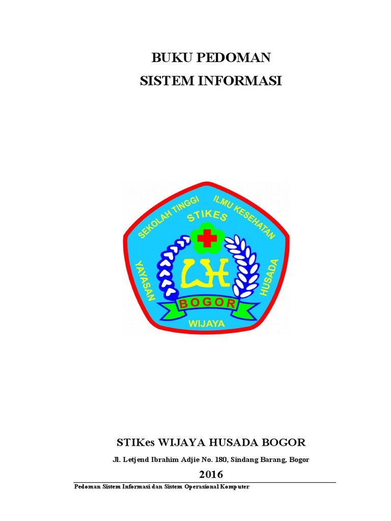 Pedoman Sistem Informasi Dan Standar Operasional Komputer | PDF