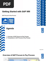 Sap MM p2p Cycle Guide | PDF | Invoice | Business