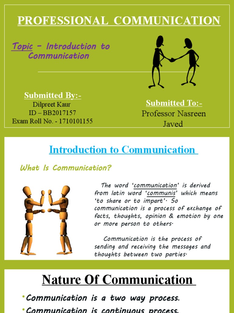 Professional Communication | PDF | Code | Communication
