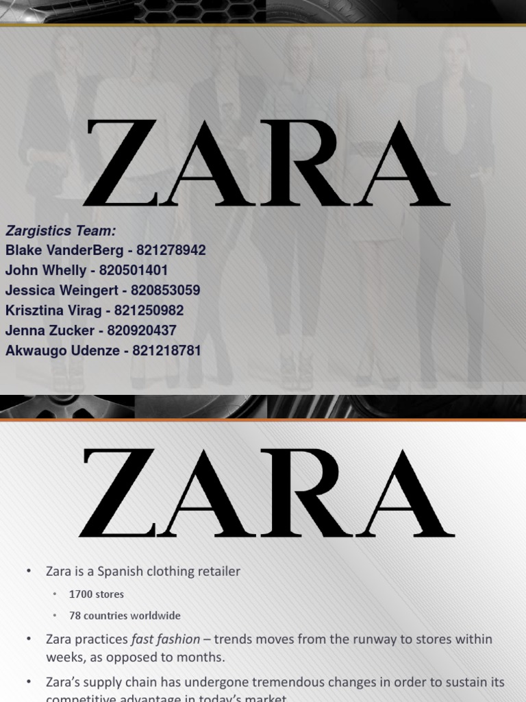 Zara Final | PDF | Logistics | Retail