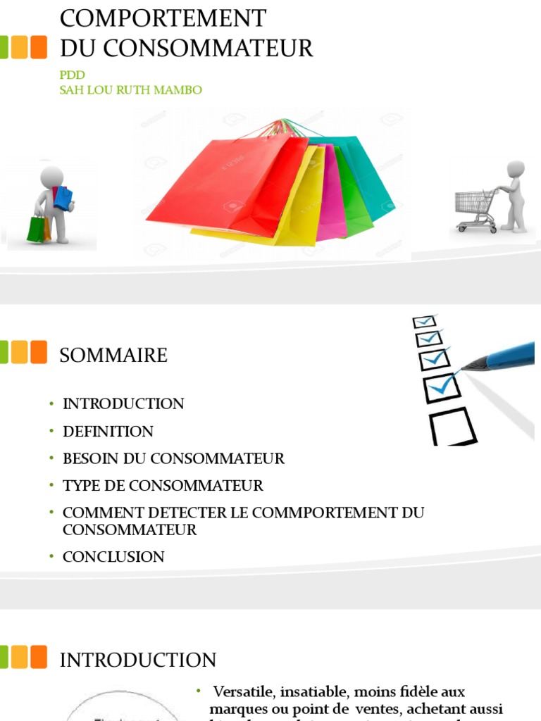 Comportement Du Consommateur | PDF | Consommateurs | Sciences ...