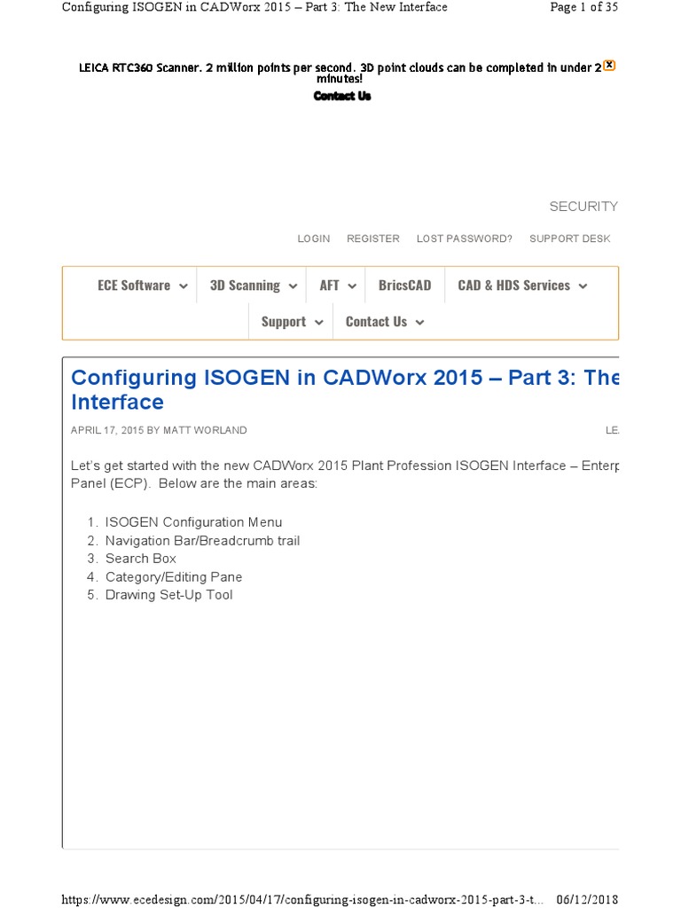 Configuring ISOGEN in CADWorx | PDF | Image Scanner | Login