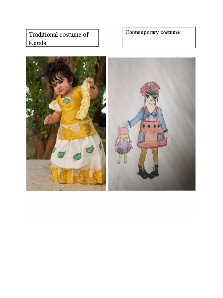 Traditional Costume of Kerala | PDF