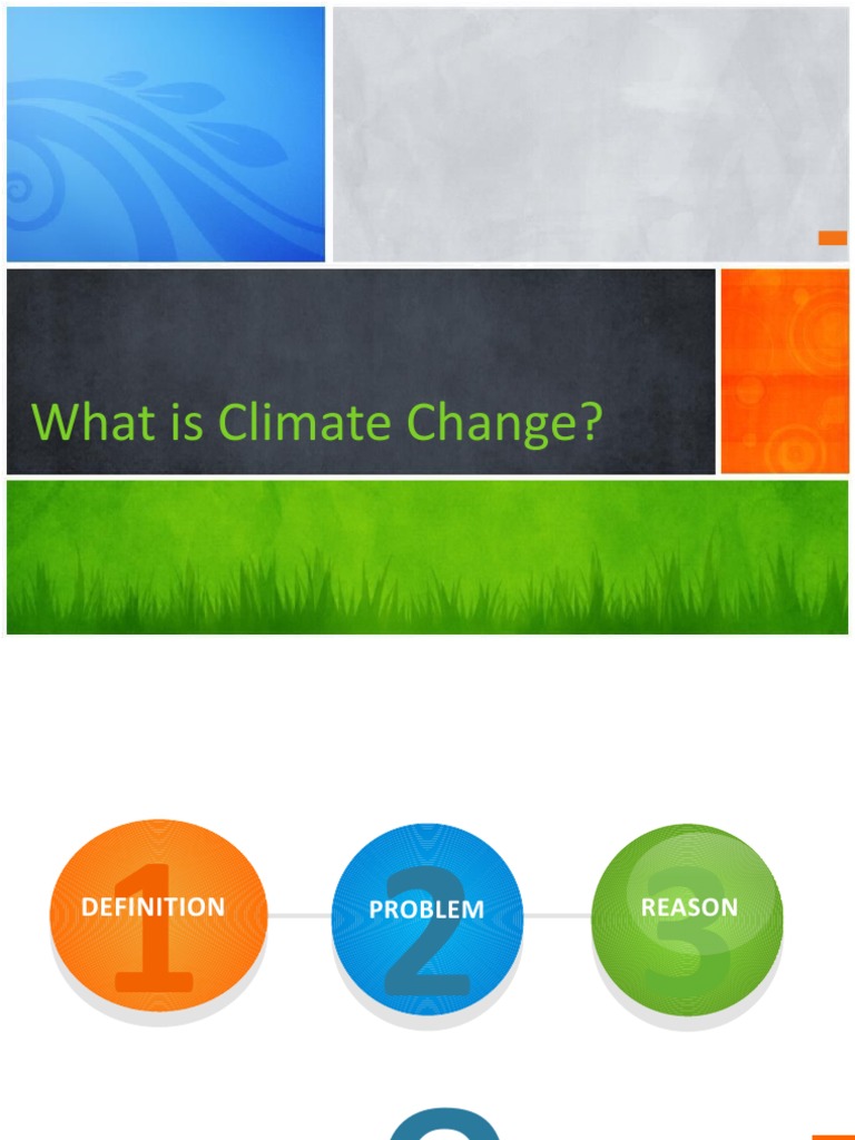 Climate Change Ppt. 1 | PDF